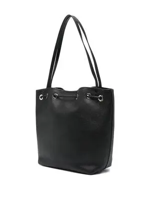 Michael Kors Leather Drawstring Tote