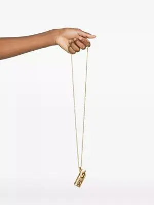 Emilio Pucci Embossed Pendant Necklace