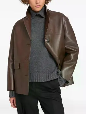 YVES SALOMON Leather Jacket