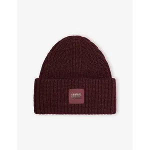 UGG Logo Knitted Beanie Wild Grape