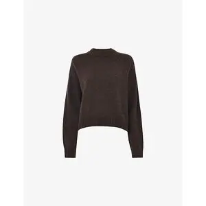 Whistles Wool Jumper With Curved Hem