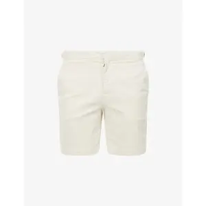 Orlebar Brown Adjustable-waist Stretch-cotton Shorts - Chai