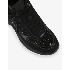 Kurt Geiger Luxe Gem Woven Trainers