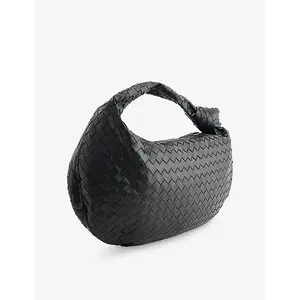 Bottega Veneta Medium Jodie Leather Top-handle Bag - Black