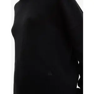 The Kooples Relaxed-fit Cashmere-blend Jumper - Black