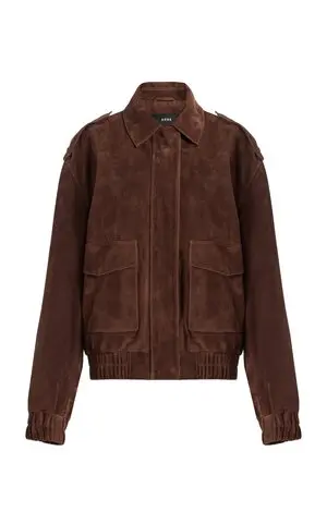ARMA Halti Suede Bomber Jacket
