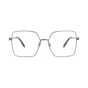 Alexander McQueen Square-frame Metal Optical Frames - Multicolor