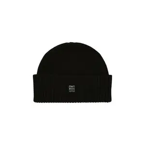 Givenchy Ribbed Wool-blend Beanie - Black