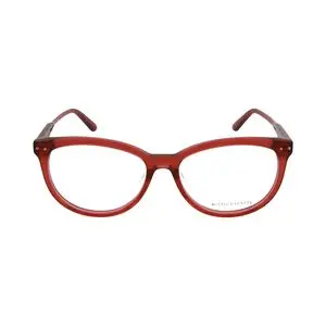Bottega Veneta Round-frame Acetate Optical Frames - Red