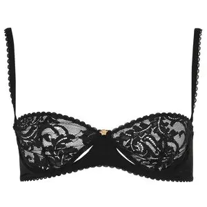 Versace Lace Bra - Black