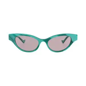 Gucci Cat Eye-frame Recycled Acetate Sunglasses - Green
