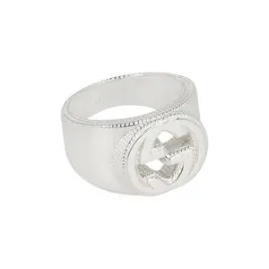 Gucci Interlocking G Ring - Silver