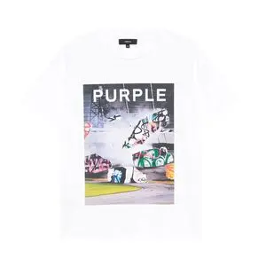 PURPLE BRAND Inside Out T-shirt - White