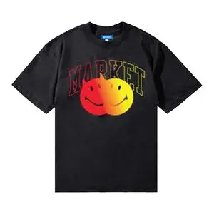 MARKET Smiley Good And Evil T-shirt - Black