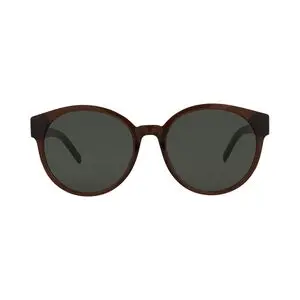 Saint Laurent Round-frame Sunglasses - Grey