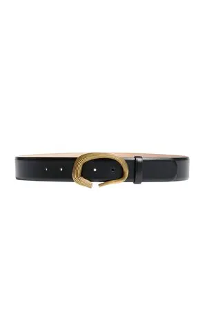 Khaite Churro Leather Belt - Black