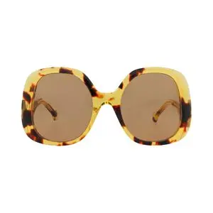 Gucci Round-frame Acetate Sunglasses - Multicolor