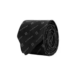 Givenchy Logo Neck Tie - Black