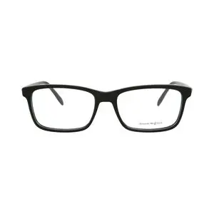 Alexander McQueen Square-frame Acetate Optical Frames - Black
