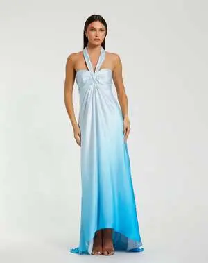 Women's Tie-Neck Halter Dresses