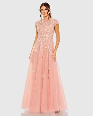 Mac Duggal Embellished A-line Gown