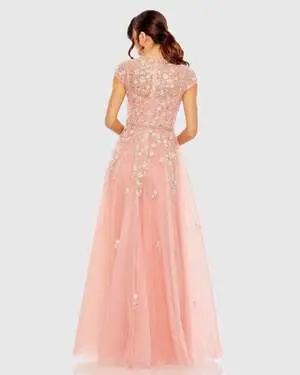 Mac Duggal Embellished A-line Gown