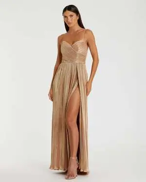 Gold Wrap Dresses