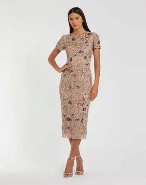 Mac Duggal Short Sleeve Day Dresses