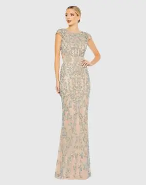 Women's Sequin Lace Evening Dresses