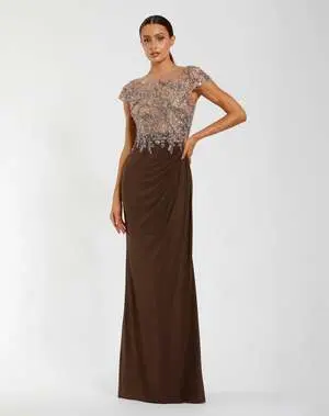 Mac Duggal Tie Detailed Evening Dresses