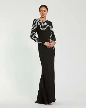 Crewneck Evening Dresses