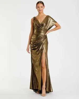 Mac Duggal Draped Evening Dresses