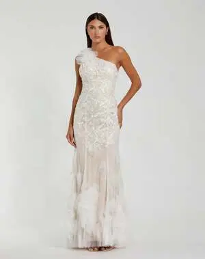 Ivory Off-The-Shoulder Gowns
