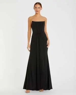 Line Black Tie Dresses