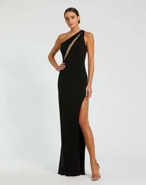 Black One Shoulder Dresses