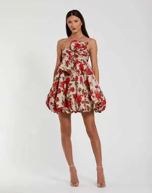 Bubble Skirt Mini Dresses