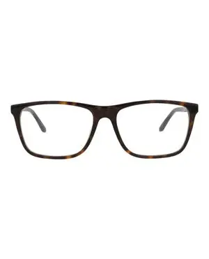 Alexander McQueen Square-frame Acetate Optical Frames - Havana Gold Transparent (am0323o/30010869/002)