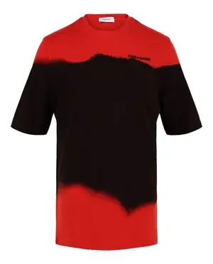 FERRAGAMO Printed Crewneck Sweat-shirt Short Sleeve T-shirt