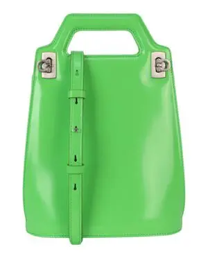 FERRAGAMO Micro Wanda Patent Leather Shoulder Bag