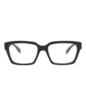 Alexander McQueen Square-Frame Acetate Optical Frames Blue Blue Transparent (am0332o/30011492/004)