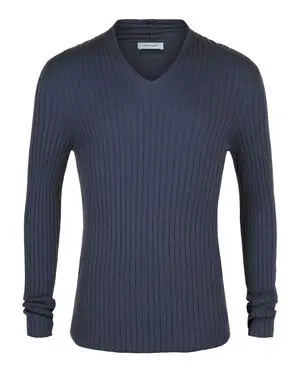 FERRAGAMO Ribbed Knit Long Sleeve Top