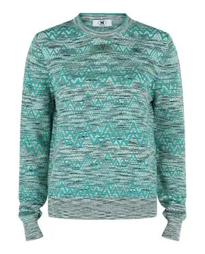 Missoni Oversized Zigzag Sweater - Gradient Green