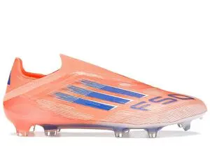 Adidas F50 Elite Laceless Fg Coral Blaze Pack - Beam Orange/lucid Blue/cloud White