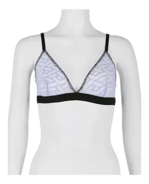 Versace Lace Bralette - Purple