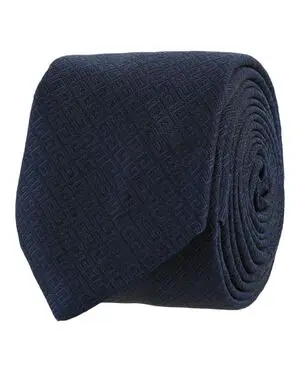 Givenchy 4g Silk Tie - Navy Blue