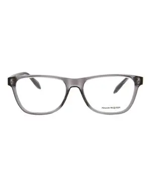 Alexander McQueen Square Frame Acetate Optical Frames
