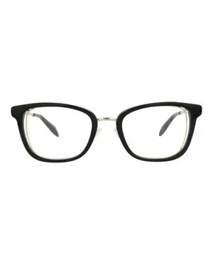 Alexander McQueen Acetate Optical Square Frame