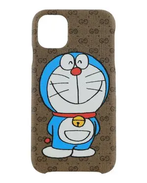 Gucci Doraemon Iphone 11 Phone Case - Beige