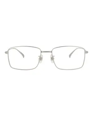 Dunhill Square Frame Titanium Optical Frames - Silver Silver Transparent (du0006o/30009683/003)