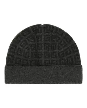 Givenchy Knit Double Face Beanie - Grey